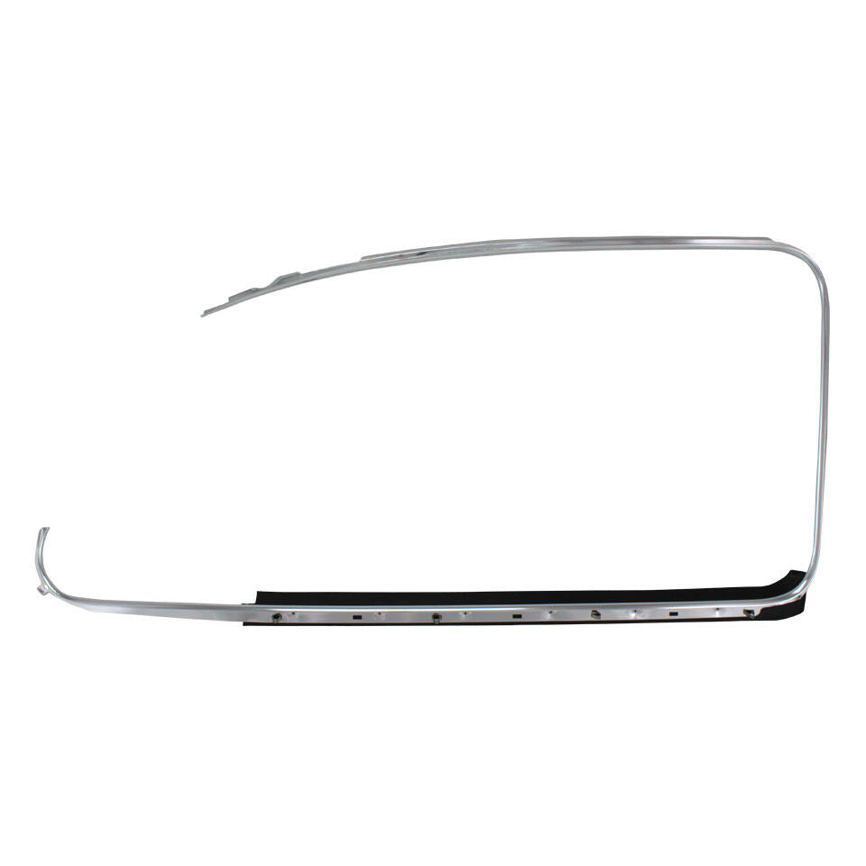 Volkswagen Beetle Window Scraper + Moulding, Left, Each, Original Germ ...
