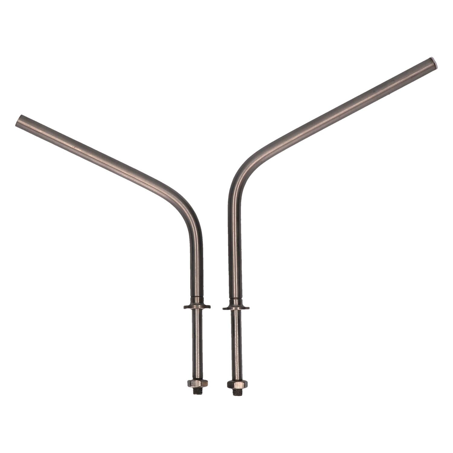 Volkswagen Bus Mirror Arms 8.0mm (STD) - Stainless Steel – MrFiat