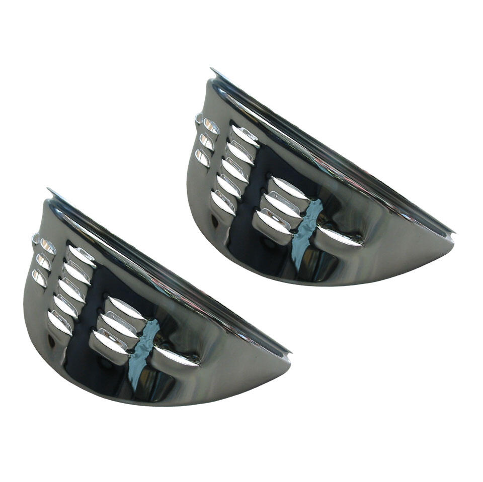 Volkswagen Bus Eyebrows With Louvres, Chrome – MrFiat