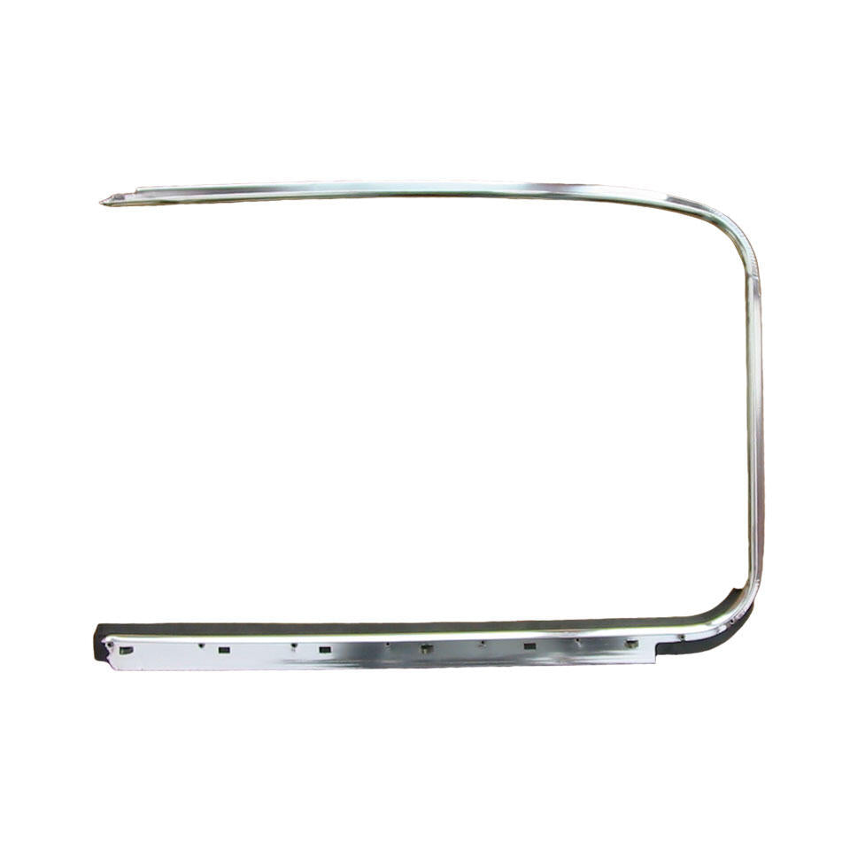 Volkswagen Beetle Window Scraper + Moulding, Left, Each, Original Germ ...