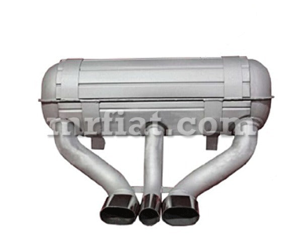 Ferrari F40 ANSA Without Catalytic Converters Exhaust Muffler – MrFiat